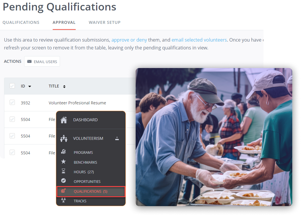 Amplify Volunteer Management Software | Get Connected by Galaxy Digital